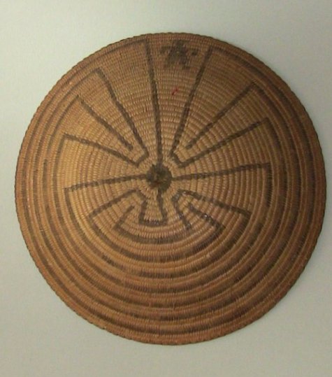 Native American Indian antique Pima Maze basket_sold ...