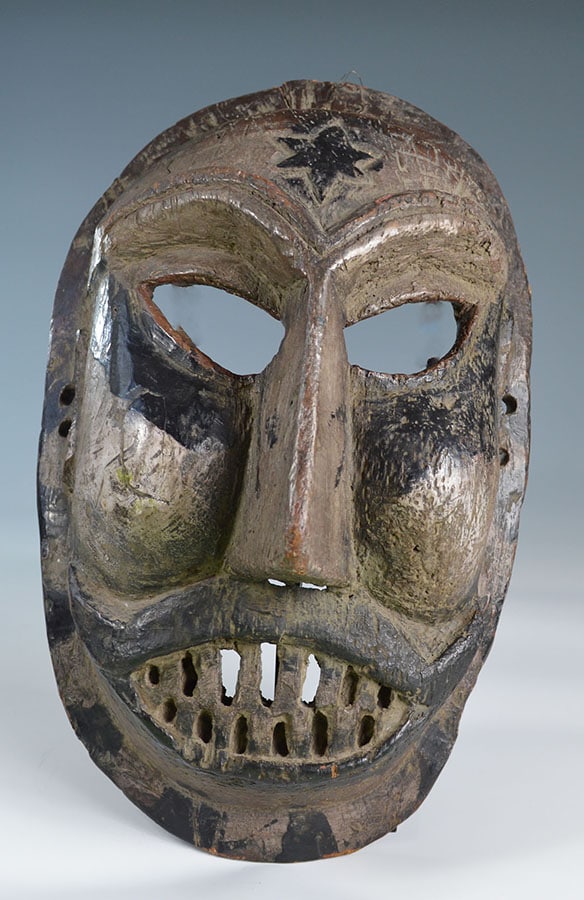 Tribal mask Himachal Pradesh SOLD - tribalartantiques.com