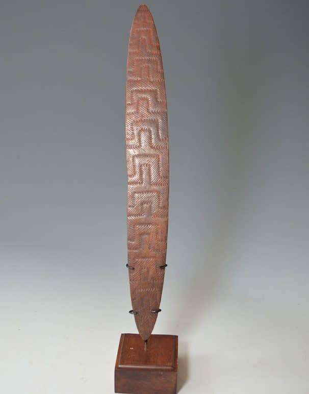 Aboriginal Churinga Djuringa-SOLD - tribalartantiques.com