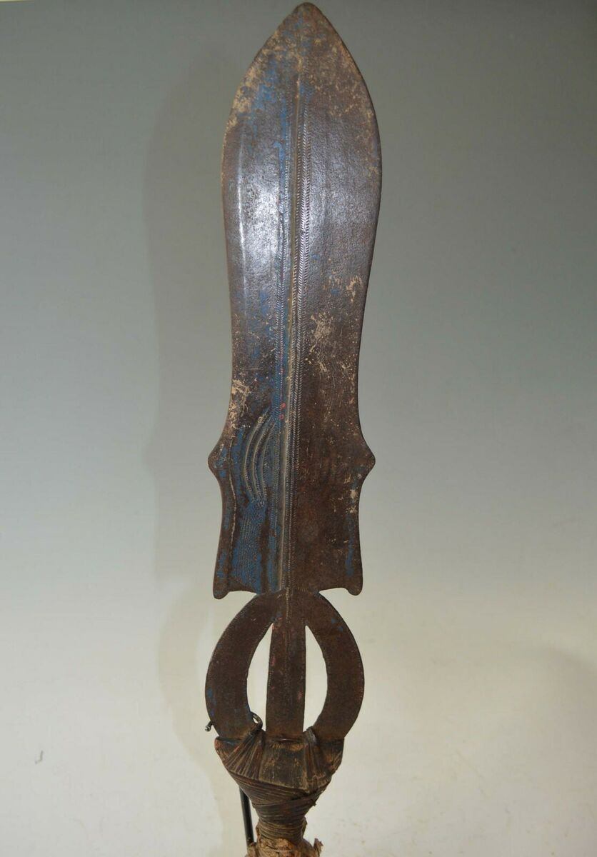 African tribal Fine old ceremonial sword Ngombe-SOLD ...